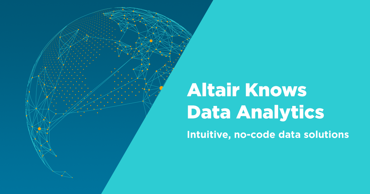 Discover Your Data Potential | Altair Data Analytics and AI