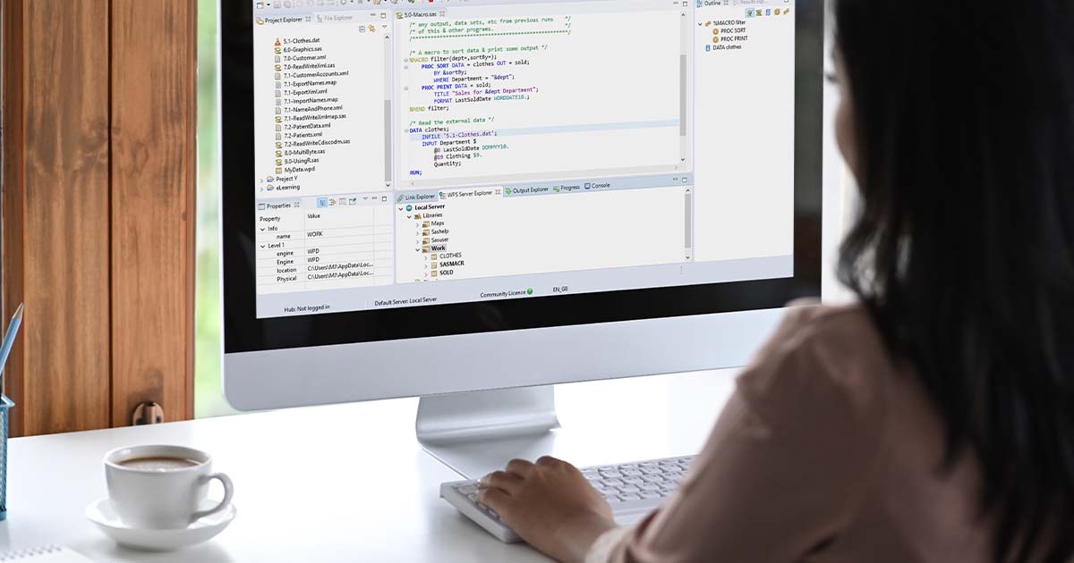 Altair Analytics Workbench® | Interactive development environment