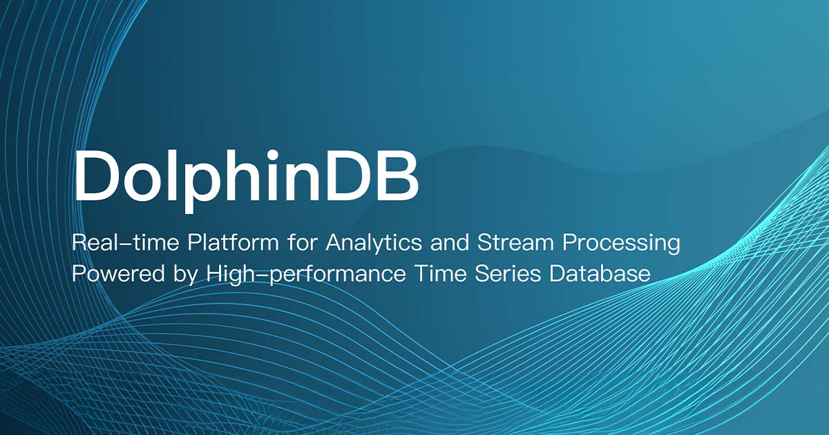 Introduction to DolphinDB