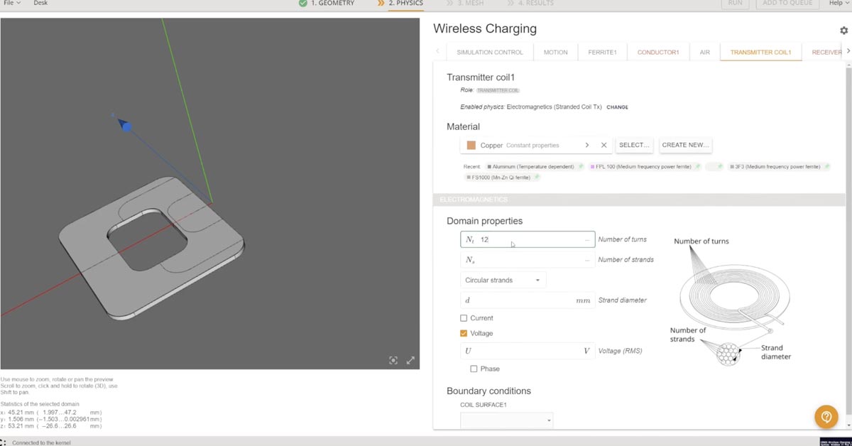 CENOS: Wireless Charging Simulation Software Walkthrough